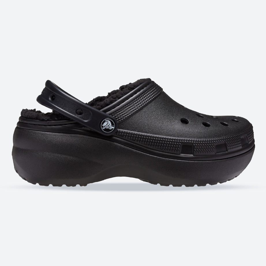 Women's Crocs 207938 Classic Platform Lined Clog Sandals | Crocs | Wide ...