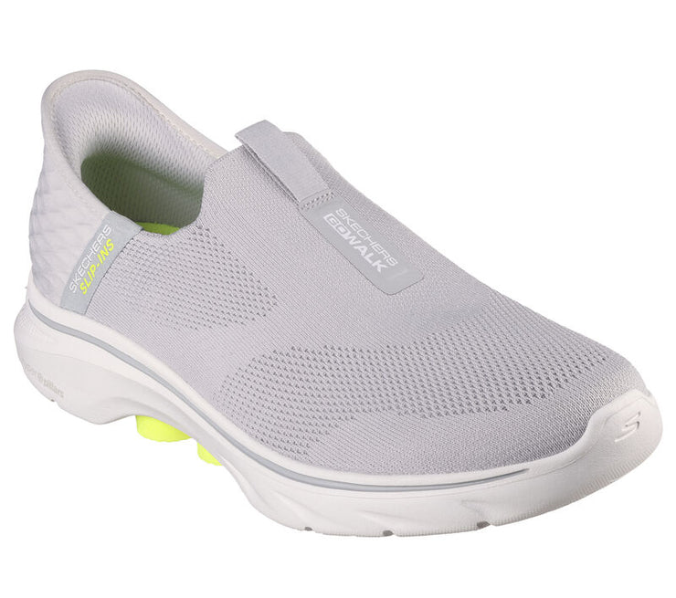 Men's Wide Fit Skechers 216641 Slip-ins Go Walk 7 Easy On 2 Sneakers ...