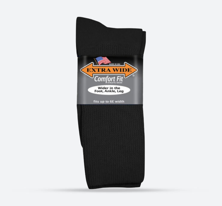 Womens Extra Wide 6000W Comfort Fit Calf Socks | Extra Wide | Wide Fit ...