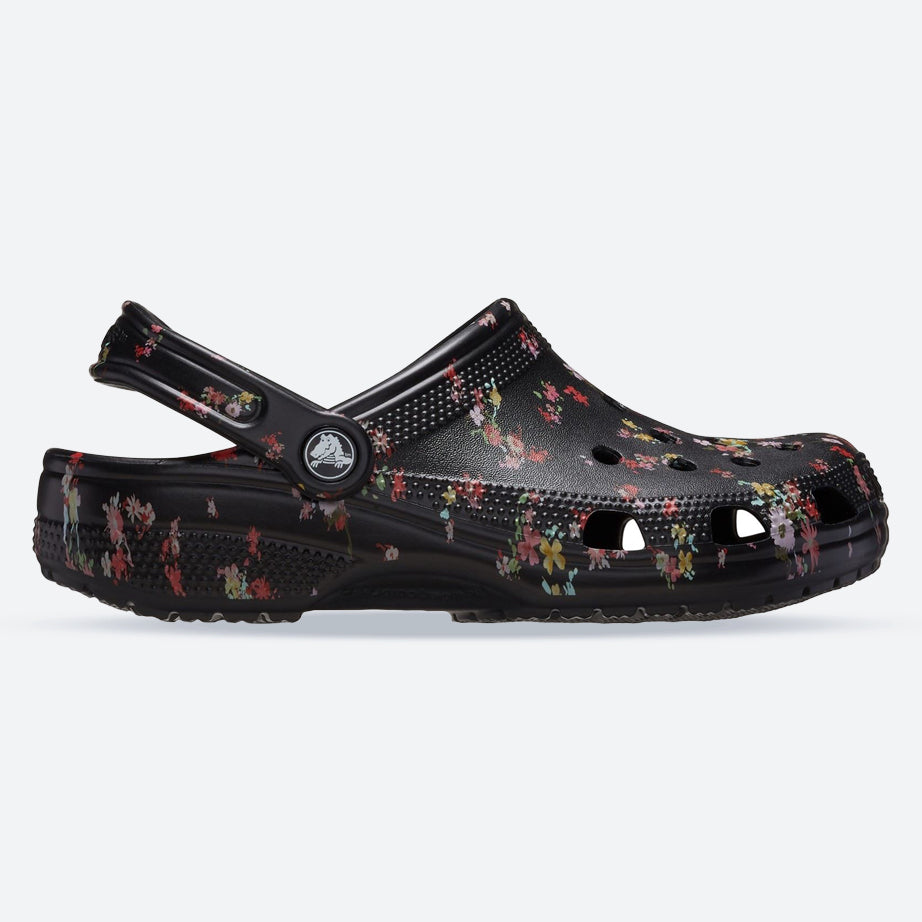 Unisex Crocs 210397 Classic Graphic Clog Sandals | Crocs | Wide Fit ...